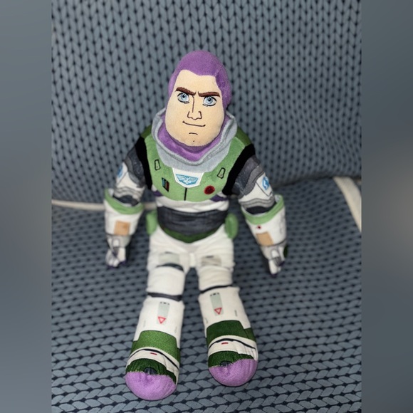 Disney | Toys | Buzz Lightyear Plush Toy Green White Purple | Poshmark